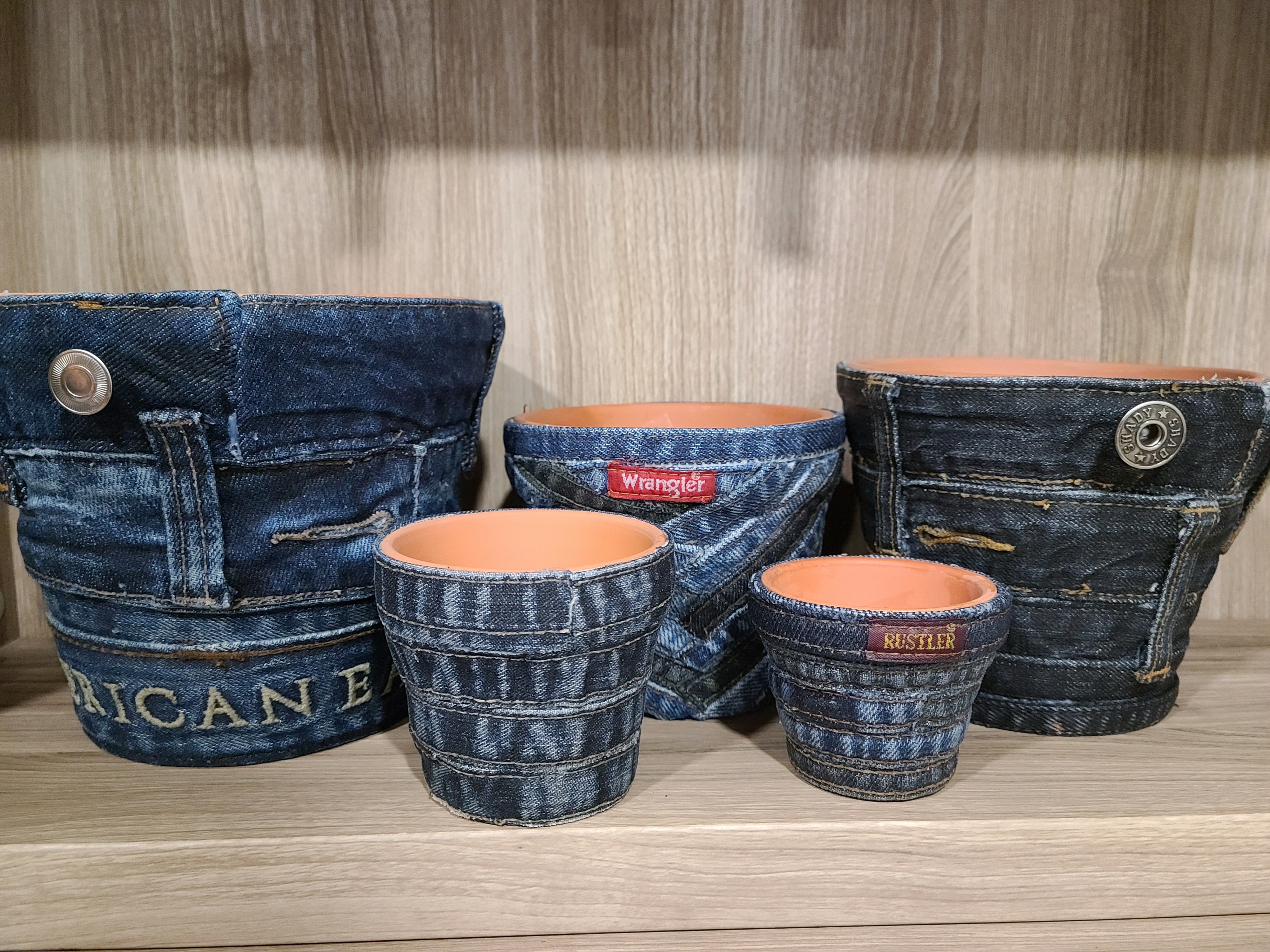 Denim Planters – Kind Considerations Specialty Gifts